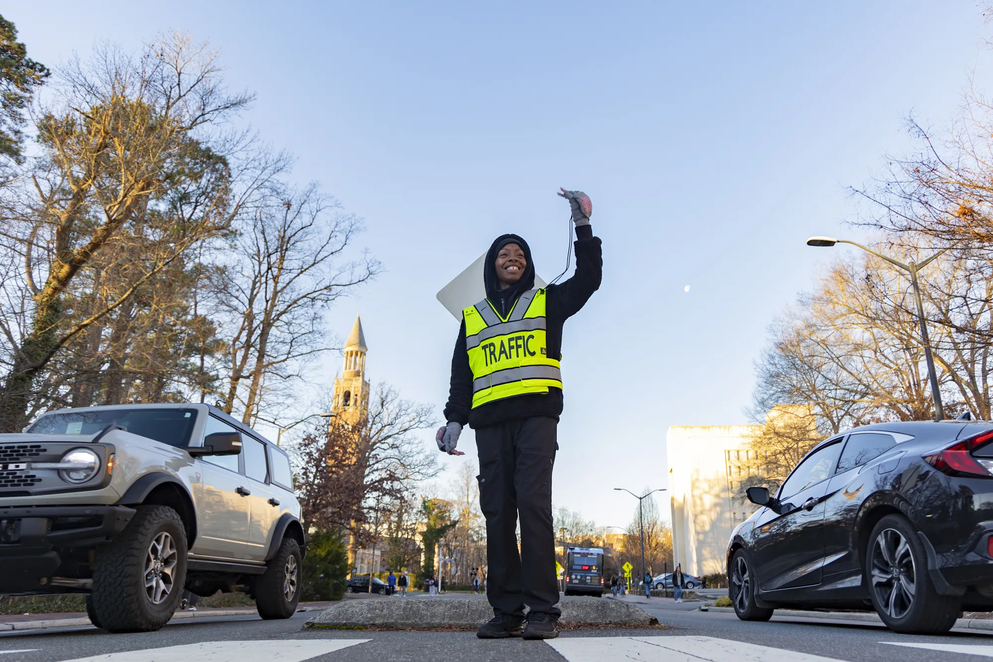 UNC-Chapel Hill crossing guard is queen of the crosswalk - The ...